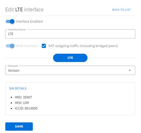 Configuring The Lte Connection In Micro Edge Edge Threat Management