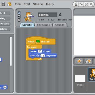 The Scratch User Interface Download Scientific Diagram