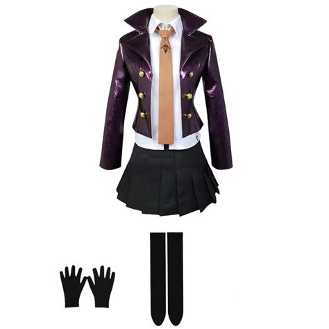Kawaii Anime Danganronpa Kyoko Kirigiri Cosplay Costume Set