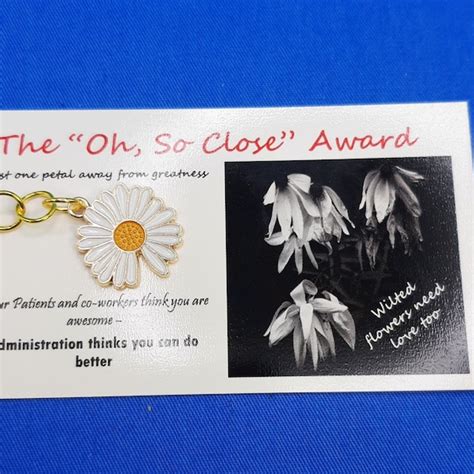 Wilted Daisy Award Etsy