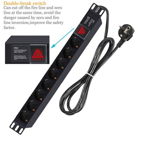 Aluminum Alloy Industrial 19 Inch Pdu Network Cabi Vicedeal