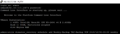 Configure And Troubleshoot Cisco Unified Communication Manager CUCM Backups Cisco