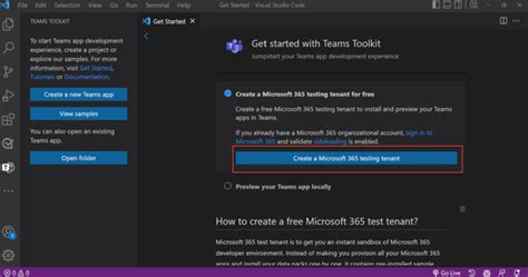 Beginners Crash Course To Build Apps For Teams Using Teams Toolkit For Visual Studio Code