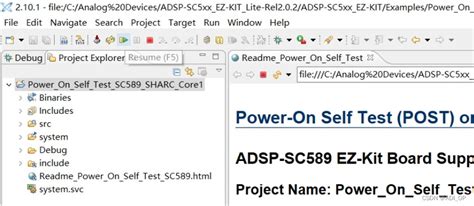 最强adi Sharc系列dsp：adsp Sc589的开发入门（adzs Sc589 Ezlite开发板使用详解）adi Dsp开发 Csdn博客