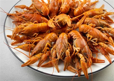 Free Photo Crawfish On A Plate