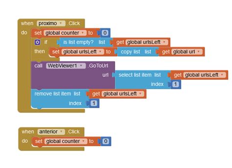 Switching Backwards And Forwards Web Viewer Links With Buttons Mit App Inventor Help Mit