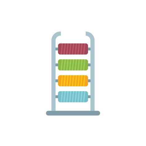 Colorful Wooden Abacus Showing Numbers For Calculation 50491588 Vector