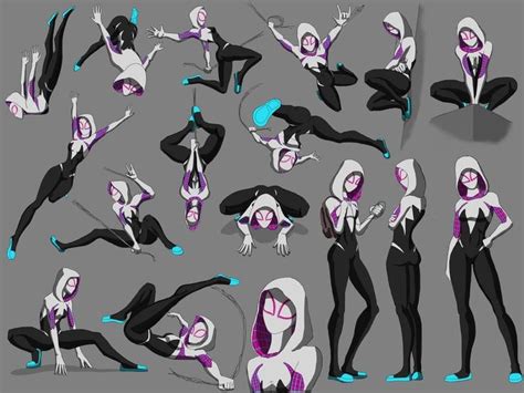 Pin By Charles Nesbitt On Character Design Spider Gwen Art Spiderman Drawing Spider Gwen