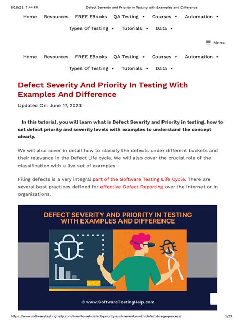 defect severity and priority in testing with examples and difference