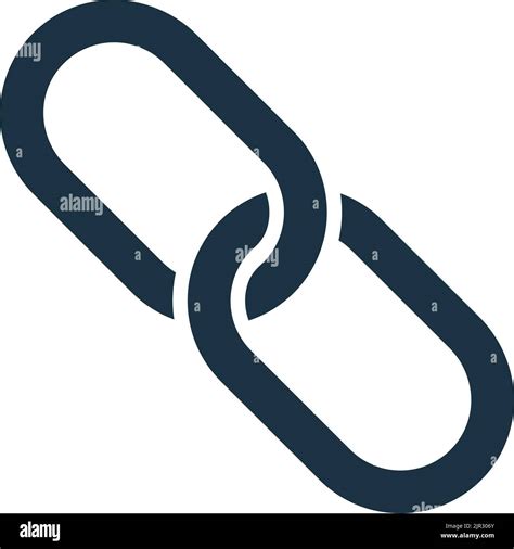 Chain Link Linking Connection Icon Vector Eps File Perfect Use For Print Media Web Stock