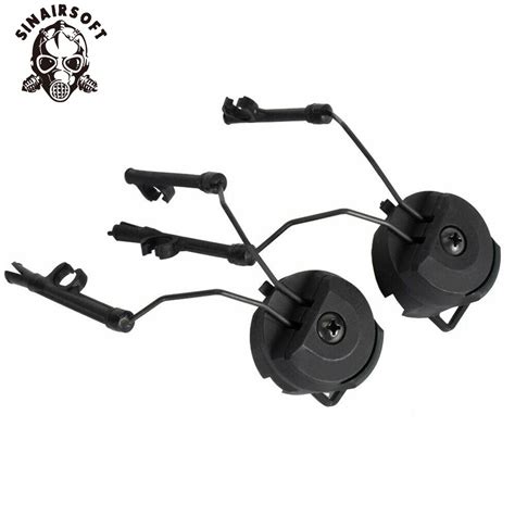 Sinairsoft Fast Helmet Rail Adapter Set Peltor Comtac Headset Ops Core Helmet Arc Adapter