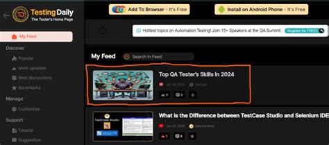 testing daily the tester s home page on linkedin testingdaily