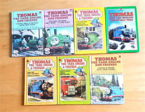 Thomas The Tank Engine And Friends Vintage Ladybird Book Bundle X 7