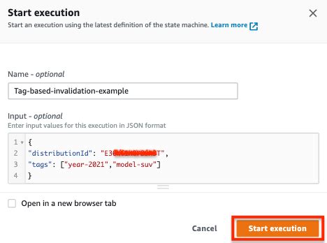 Tag Based Invalidation In Amazon CloudFront Networking Content Delivery