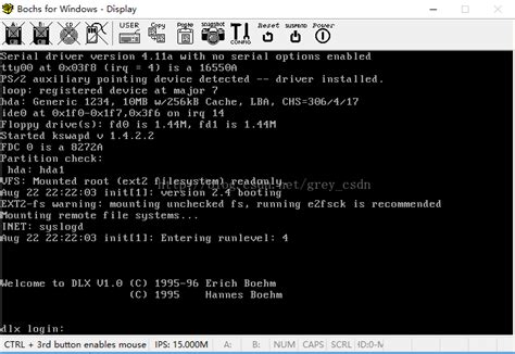 windows安装bochs并运行linux demo windows上能装bochs吗 csdn博客