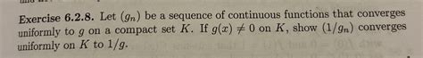 Solved Exercise Let Gn Be A Sequence Of Chegg