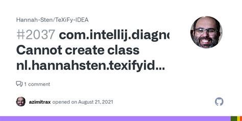 Intellij Diagnostic PluginException Cannot Create Class Nl Hannahsten Texifyidea Settings