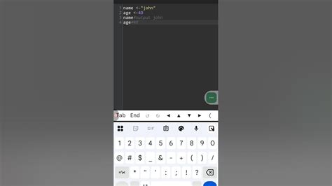 Creating Variables In Rshorts Rcreating Variables Outputs Name