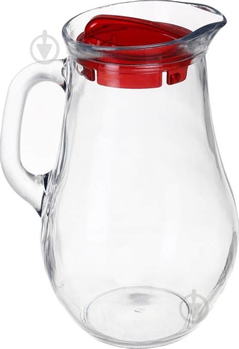 ᐉ Глечик Bistro з червоною кришою 1 8 л 80119 Pasabahce • Краща ціна в Києві Україні • Купити в