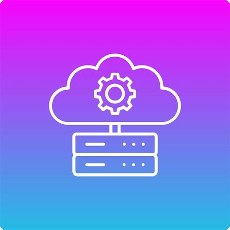 premium vector cloud storage icon