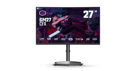 GM27-CFX 27" Curved Gaming Monitor | Cooler Master