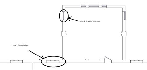 How Do I Make My Windows On Plan View Look The Sam Cad Forum Discussion En Page 1