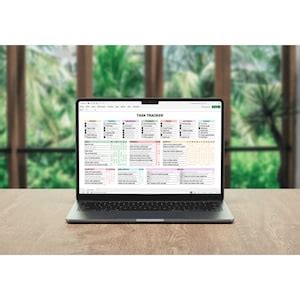 Task Tracker Excel Template Daily Weekly Monthly And Annual Todos Customizable Excel Sheet Todo