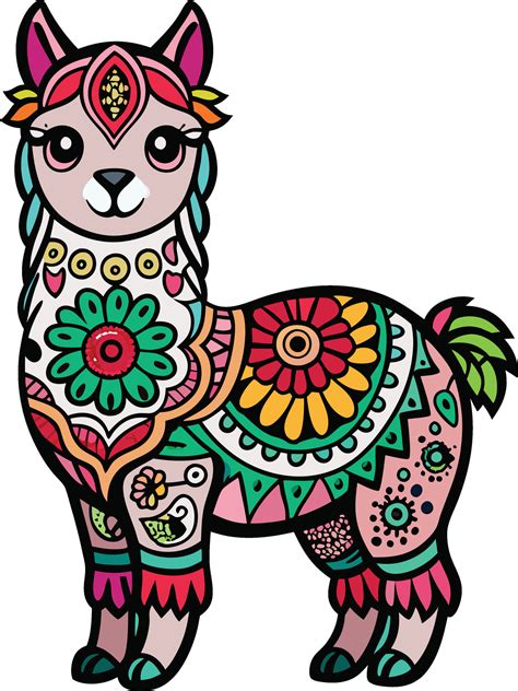 Alpaca Silhouette With White Background 48391967 Vector Art At Vecteezy