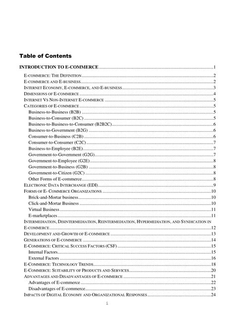 PDF E Commerce An Introduction