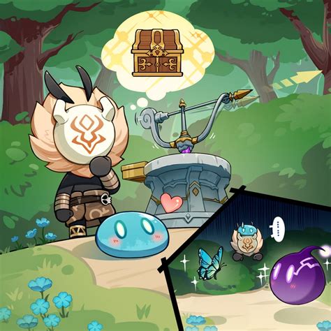 Slime And Hilichurl Genshin Impact Danbooru