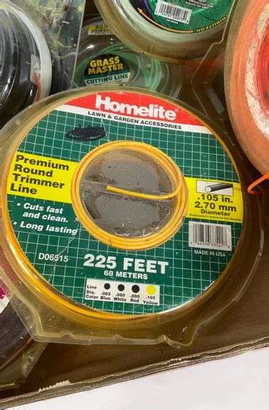 Box Of Weed Eater Trimmer Line And Stihl Weed Eater Auto Cut Attachment