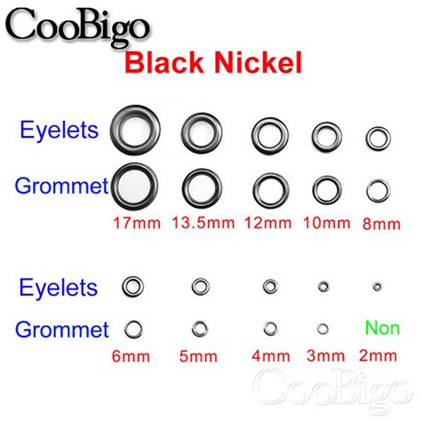 Grommet Sizes Chart In Inches At Rose Perez Blog