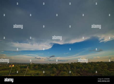 Dramatic Scenic Landscape Background Screen Saver Clouds Green Fields Wide Open Spaces Forest