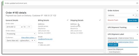 add woocommerce tracking number in the order completion email