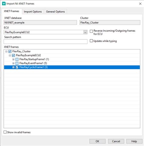 how to perform a flexray interface device loopback test using veristand