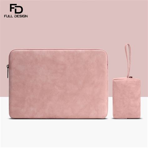 FULL DESIGN Laptop Sleeve Case Thick Padded Cover Laptop Bag Velvet Waterproof 13 14 15 6 16