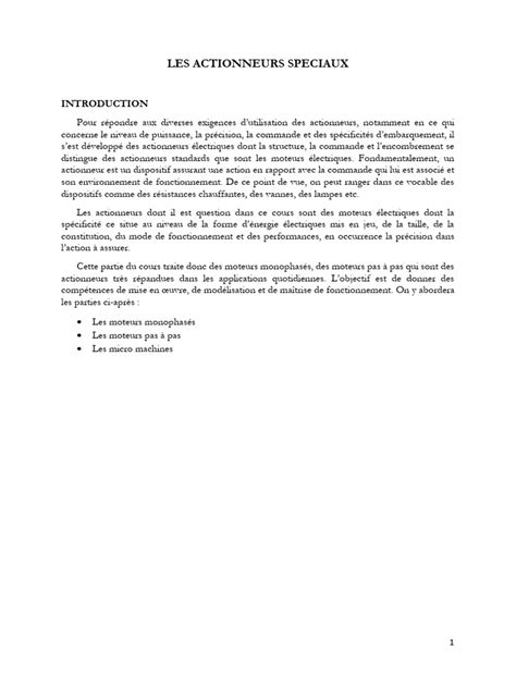 Actionneurs Spéciaux 22 Pdf