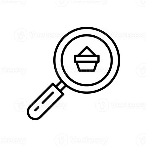 Shopping Delivery Analysis Line Icon Online Retail And Commercial Sales 48302578 Png
