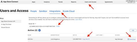 How To Create App Store Connect Api Keys Full Guide