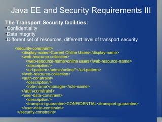 Security In Java Ee Platform What Is Included What Is Missing PPT