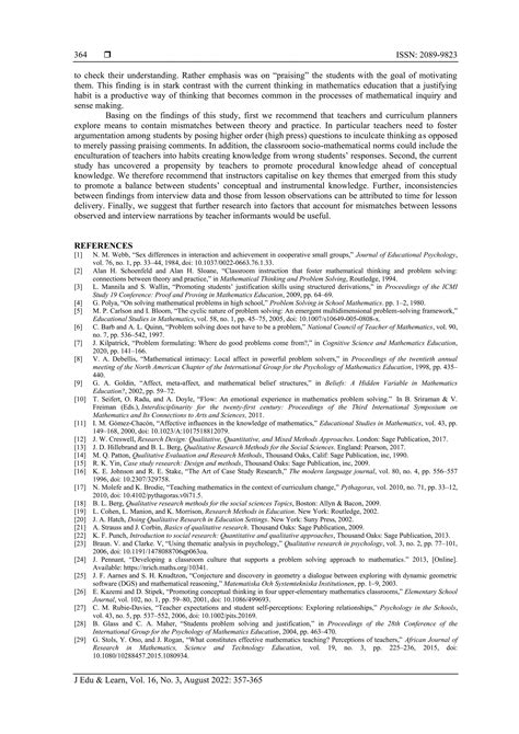 Secondary Mathematics Teachers Use Of Learners Responses To Foster