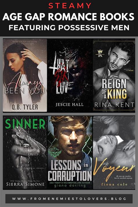 Steamy Age Gap Romance Books With Possessive Men Romance Books