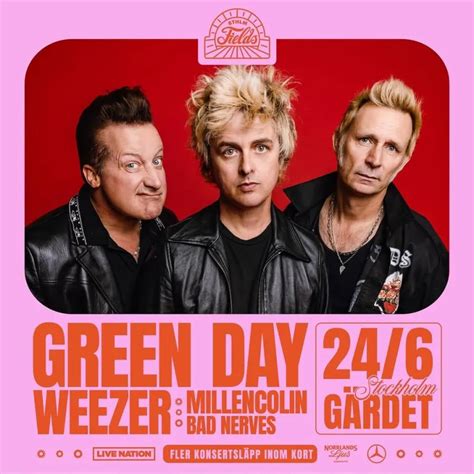 Green Day Tour 2026 España