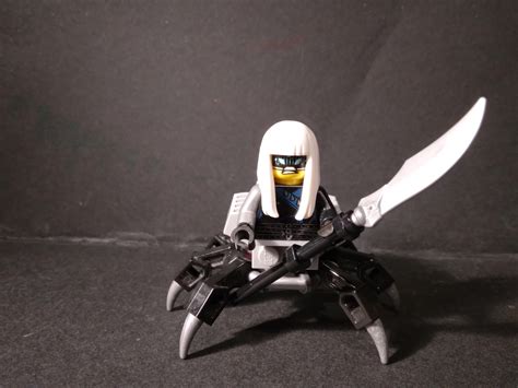 Custom Cyborg Spider Harumi From Scrapped Concept Art R Ninjago