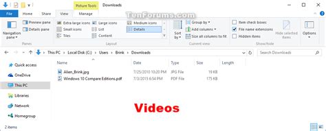 Change Folder Template In Windows Tutorials