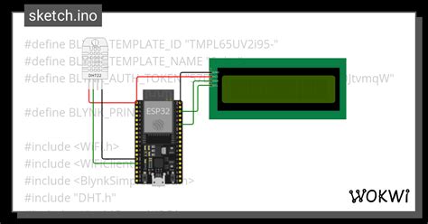 Suhu Dan Kelembaban Copy Wokwi Esp32 Stm32 Arduino Simulator
