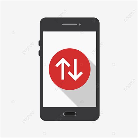 Data Connection Mobile Application Vector Icon Data Connection App