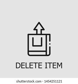 Delete Item Icon Images Stock Photos Vectors Shutterstock