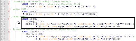 How To Change Convection Heat Transfer Correlations MFiX NETL Flow Science Software Support