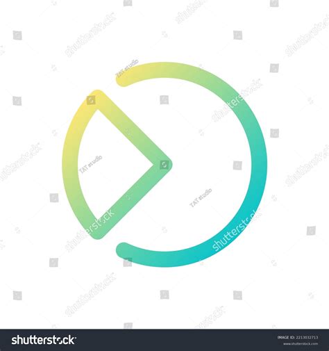 Segment Chart Pixel Perfect Gradient Linear Stock Vector Royalty Free 2213032713 Shutterstock